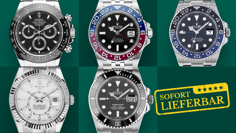 Die begehrtesten Rolex Uhren – sofort lieferbar | watch.de – Blog