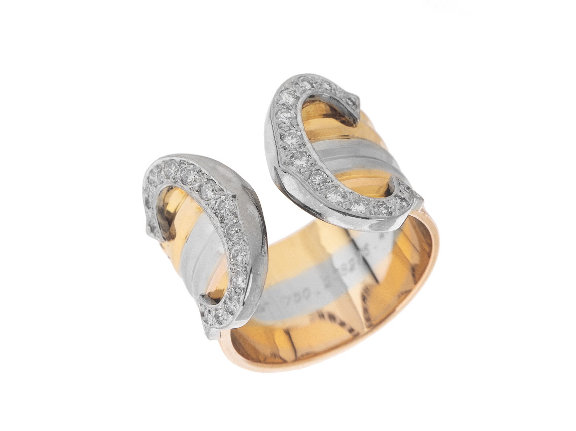 Cartier c ring diamonds store