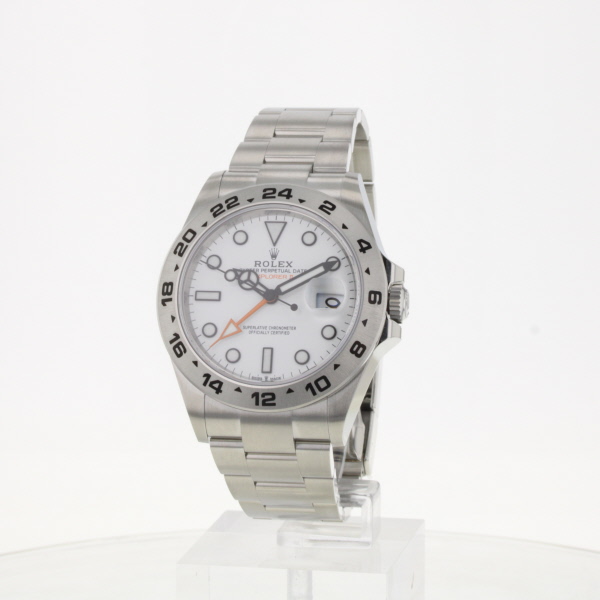 Rolex Explorer II - stainless steel - Bracelet stainless steel / oyster ...